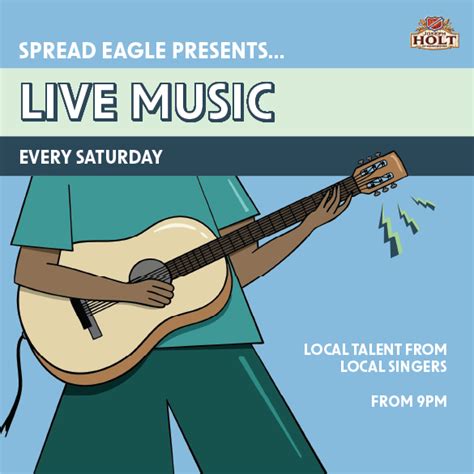Live Music Spread Eagle Joseph Holt