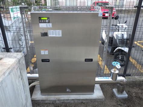 マンションの給水装置を増圧ポンプに変更致しました テラルテクノサービス