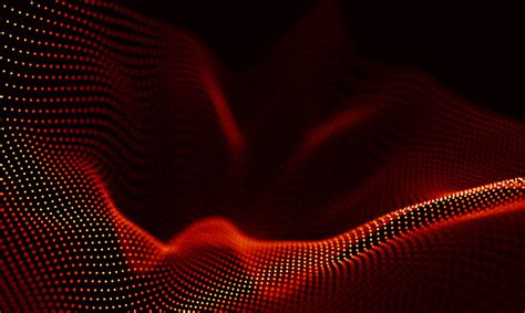 추상 붉은 기하학적 배경 연결 구조입니다 과학 배경입니다 미래 기술 Hud 요소입니다 Onnecting 점 들과 라인 큰 데이터 시각화 및 비즈니스 0명에 대한 스톡 벡터