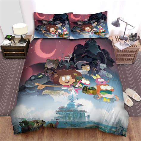 Amphibia Season 2 Official Poster Bed Sheets Spread Duvet Cover Bedding