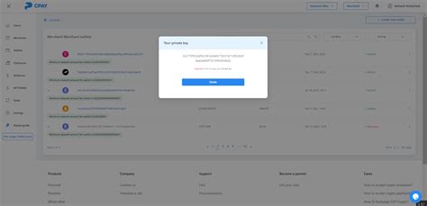 Private Key Export Cpay Documentation