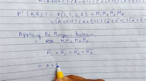 How To Convert Canonical Pos To Canonical Sop Form Youtube