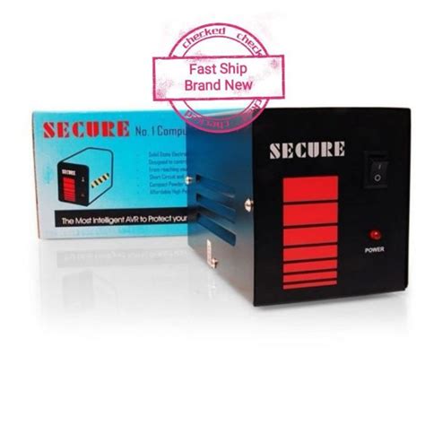 ☂secure Avr For Computer Automatic Voltage Regulator Lazada Ph