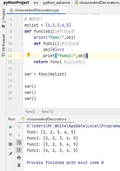 python闭包与装饰器 Mrwhite 博客园