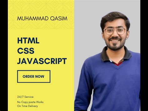 Create Responsive Frontend In Html Css Javascript Php Upwork