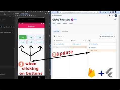 Flutter Firebase Update A Field Value By Clicking On Any Button In The