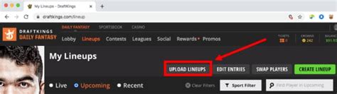 Draftkings Upload Tutorial Daily Fantasy Optimizer