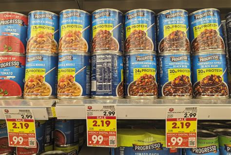 Progresso Soup As Low As 99¢ Per Can At Kroger Iheartkroger