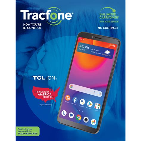 Tracfone Tcl Ion V 32gb Black Prepaid Smartphone [locked To Tracfone]