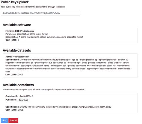 4 Illustrates The Layout Of The Page That Displays Available Datasets