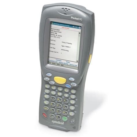Symbol Pdt 8100 Scanner 47 Key Mobile Handheld Computer Pdt8100 T5ba4000