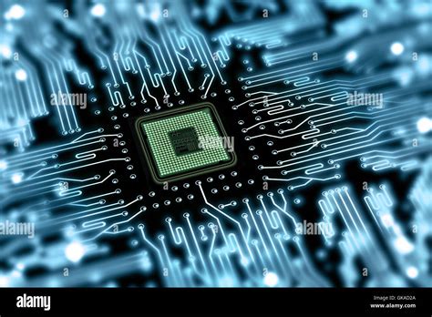 Science Processor Digital Stock Photo Alamy