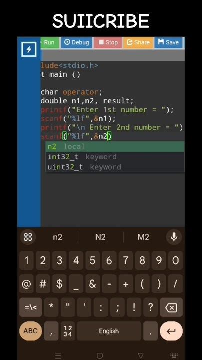 Calculator In C Using Switching Case Statement Coding Codingforbeginners Viralvideo