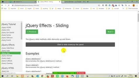 Full Stack Diploma Session 17 Part 7 Jquery Callback Youtube