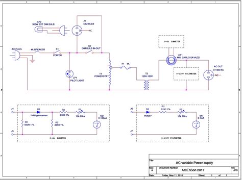 AC Variable Isolated Power Supply
