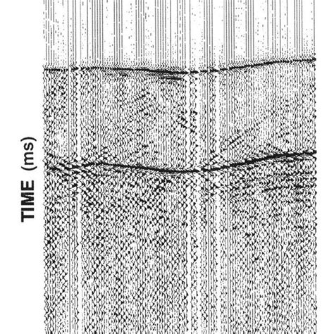 A Common Offset Gather And Corresponding F K Spectrum B Common