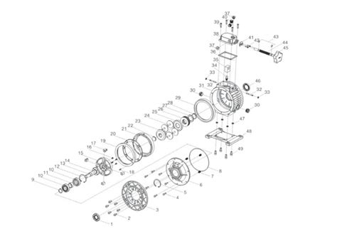Udl Variable Stepless Speed Variator Screw Conveyor Gearbox Auto Rickshaw Reverse Gearbox