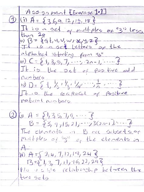 Mth101 Exercise Solution Pdf