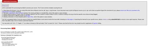 Pdftex Cannot Upload Overleaf To Arxiv Error Keep Showing Tex