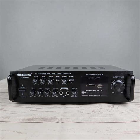 Jual Sunbuck Bluetooth EQ Audio Amplifier Home Theater FM 2000W - TAV ...
