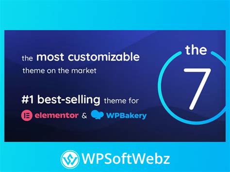 the7 most customizable wordpress theme and website builder latest version