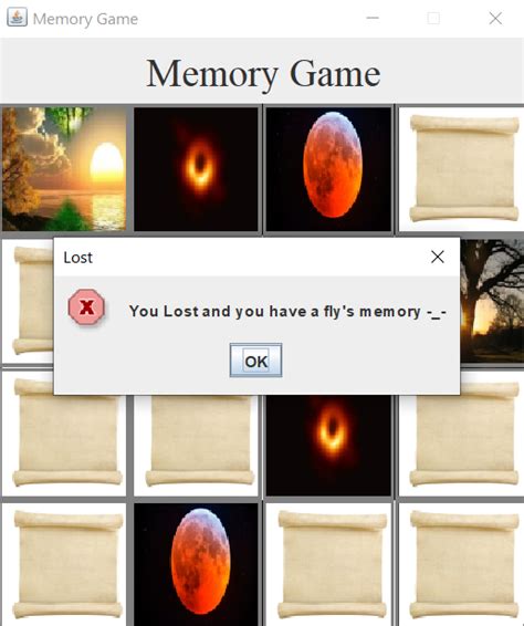 Github Mohidomemorygame A Simple Memory Game For Applying The