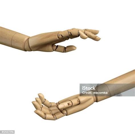 3d 렌더링 디지털 일러스트 레이 션 흰색 배경에 고립 된 나무 더미 손 개념에 대한 스톡 사진 및 기타 이미지 개념 교육 기업 재무와 산업 Istock