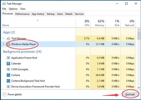 Windows Media Player Server Execution Failed Error On Windows Solved