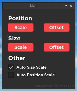Conversions Easy To Use UI Scale Plugin Community Resources Developer Forum Roblox