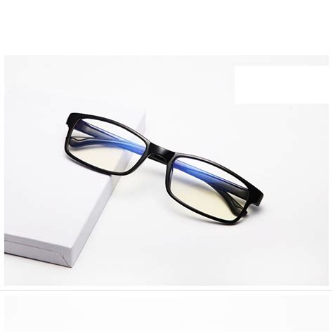 Square Womens Blue Light Blocking Glasses Black M Vicedeal