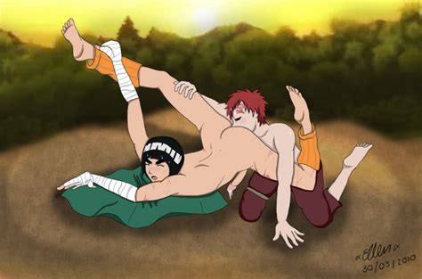 Rule 34 2010 Gaara Naruto Rimjob Rock Lee Tagme Yaoi 459443