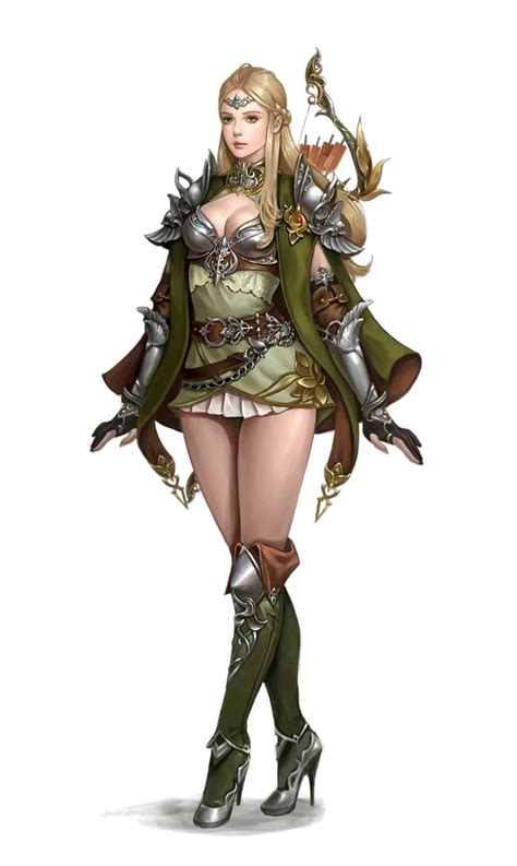 Female Human Archer Ranger Pathfinder Pfrpg Dnd Dandd 35 5th Ed D20