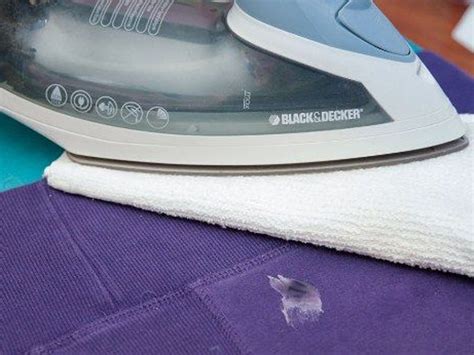 How To Remove Glue From Fabric With Iron