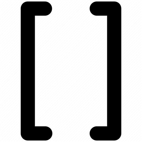 Bracket Code Code Editor Editor Script Square Icon Download On