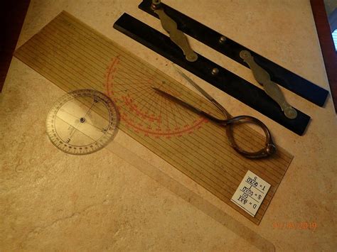 Nautical Chart Plotting Tools 2054139612