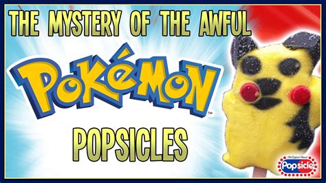 Pokemon Pikachu Popsicle