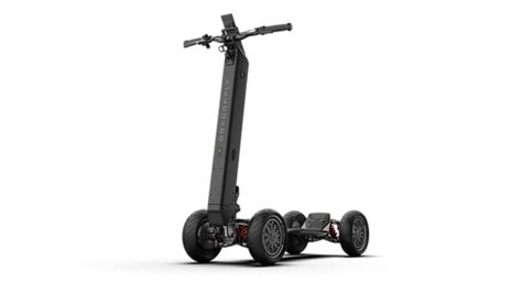 This Four Wheel Electric Scooter Comes With Gps Tracker Smart Locker