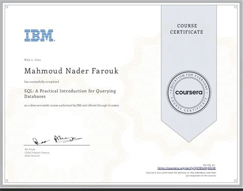 mahmoud nader on linkedin learningjourney sql databases ibm continuouslearning