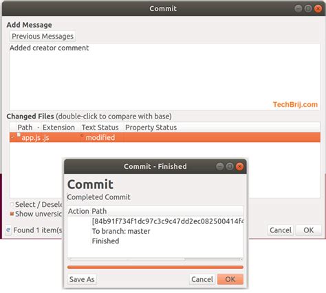 RabbitVCS A TortoiseGit For Ubuntu TechBrij
