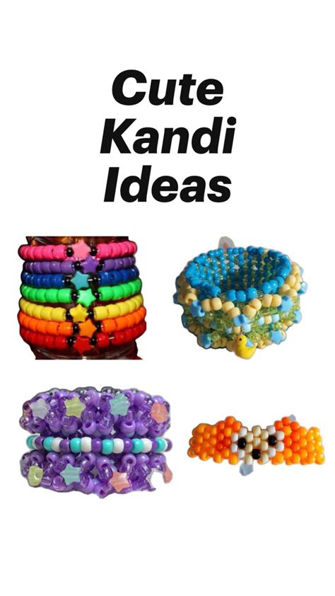 Cute Kandi Hard And Easy Kandi Kandi Patterns Diy Kandi