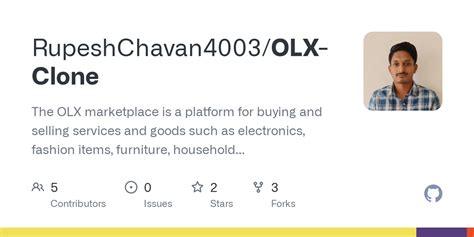 Github Rupeshchavan4003olx Clone The Olx Marketplace Is A Platform For Buying And Selling