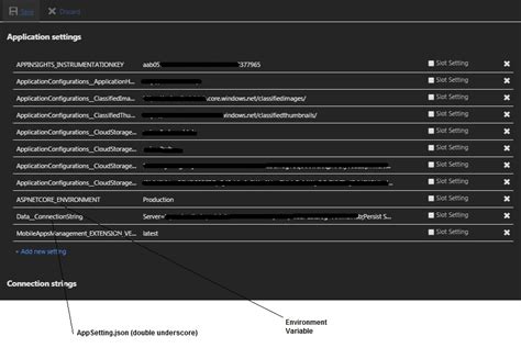 Azure How To Correctly Set Aspnetcoreenv To Non Development Value