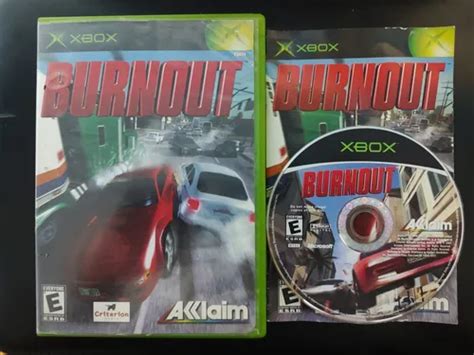 Burnout 1 Xbox Clasico Original Físico Completo Buen Estado Mercadolibre