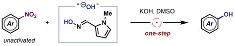 Denitrative Hydroxylation Of Unactivated Nitroarenes Chemistryviews