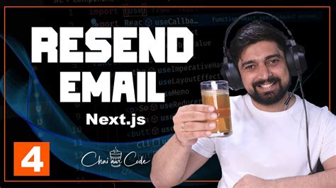 Setup Resend Email With Nextjs Youtube
