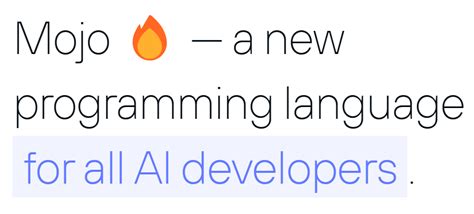Mojo A New Python Alternative Mojo Is A New Programming Language That By Glos Code Medium