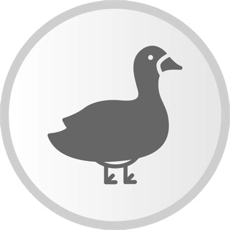 Goose Generic Grey Icon