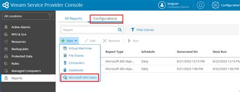 Backup 365 Hướng Dẫn Cấu Hình Gửi Email Báo Cáo Quá Trình Backup Long Vân