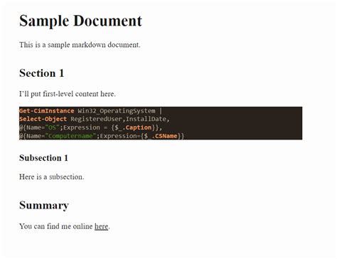 Document Tricks With Pandoc And Powershell • Buttondown