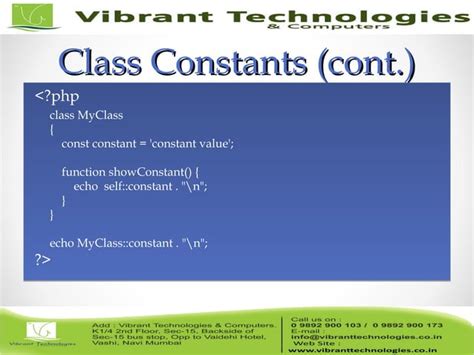 Php Introduction To Object Oriented Programming With Php Ppt